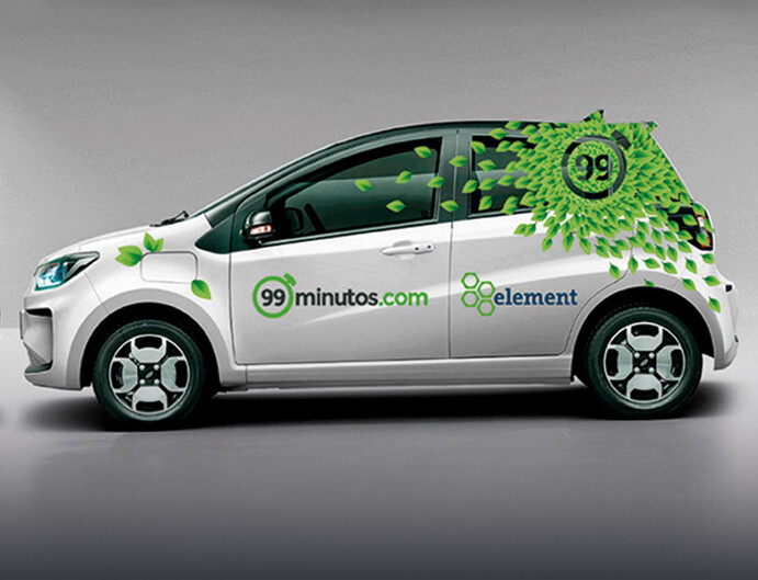 Presenta 99minutos nueva flota de vehículos eléctricos de la marca JAC